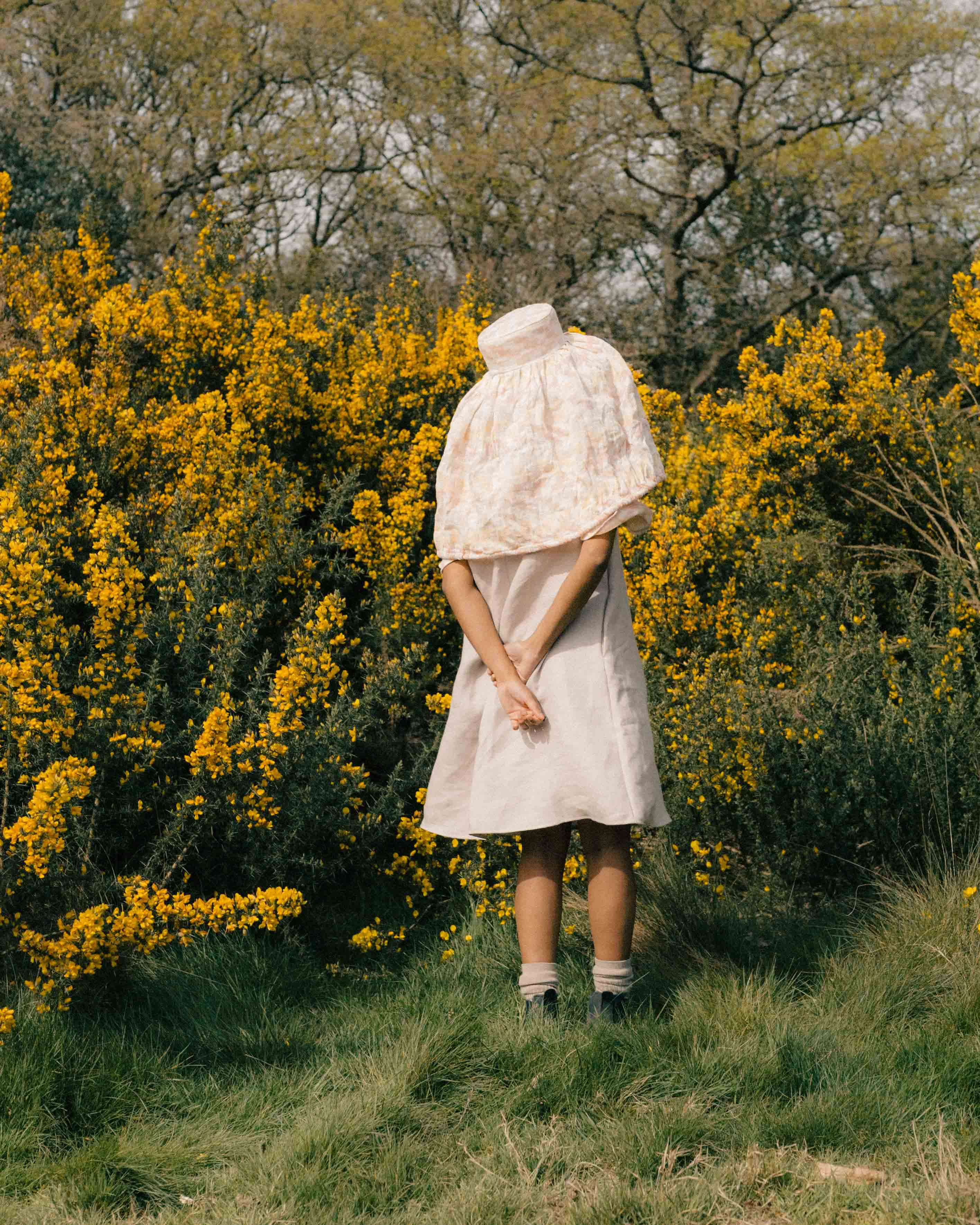 100 % Linen Flower Dress – Lemuel MC